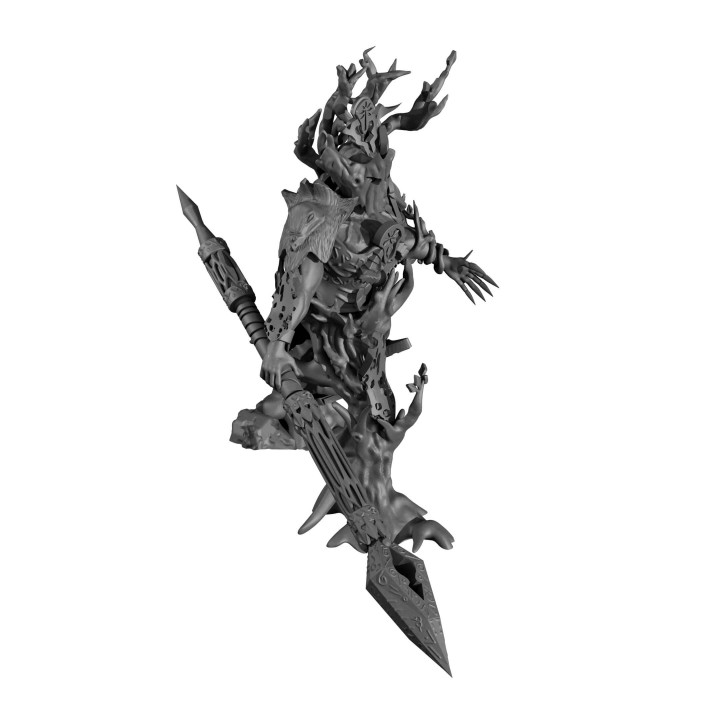 3D Printable Vine Queen Tree Spirit | Resin Miniature | TTRPG by Lex Addams