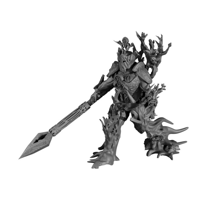 3D Printable Vine Queen Tree Spirit | Resin Miniature | TTRPG by Lex Addams