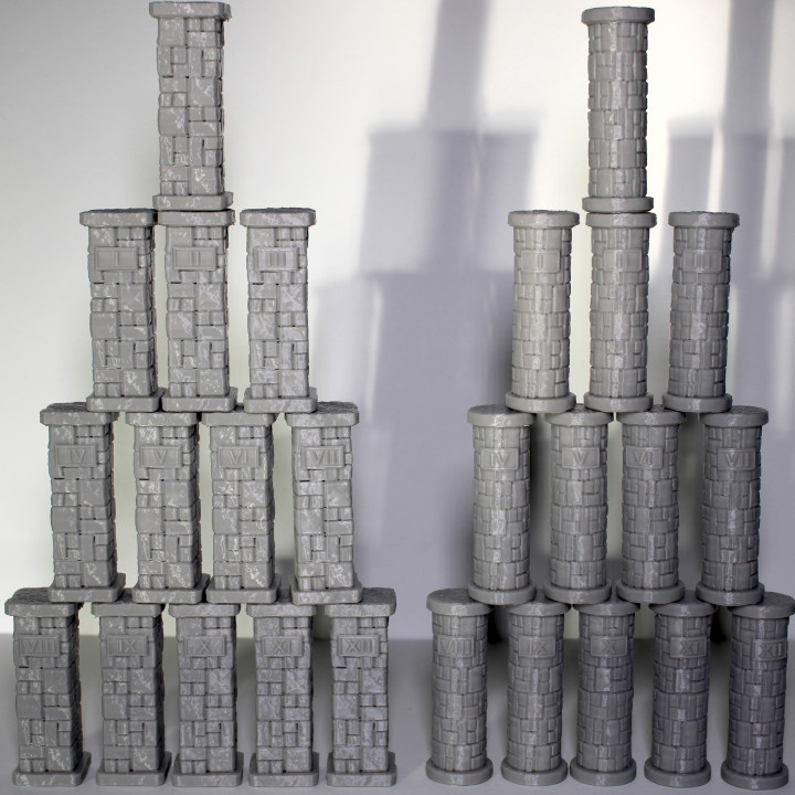 Descargar Stone Pillar Number Plaque Objective Markers de Feral