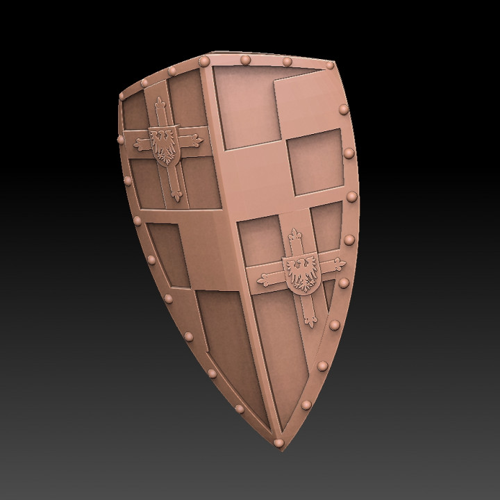 3D Printable Shield Pack Balticum by Sharedog Miniatures