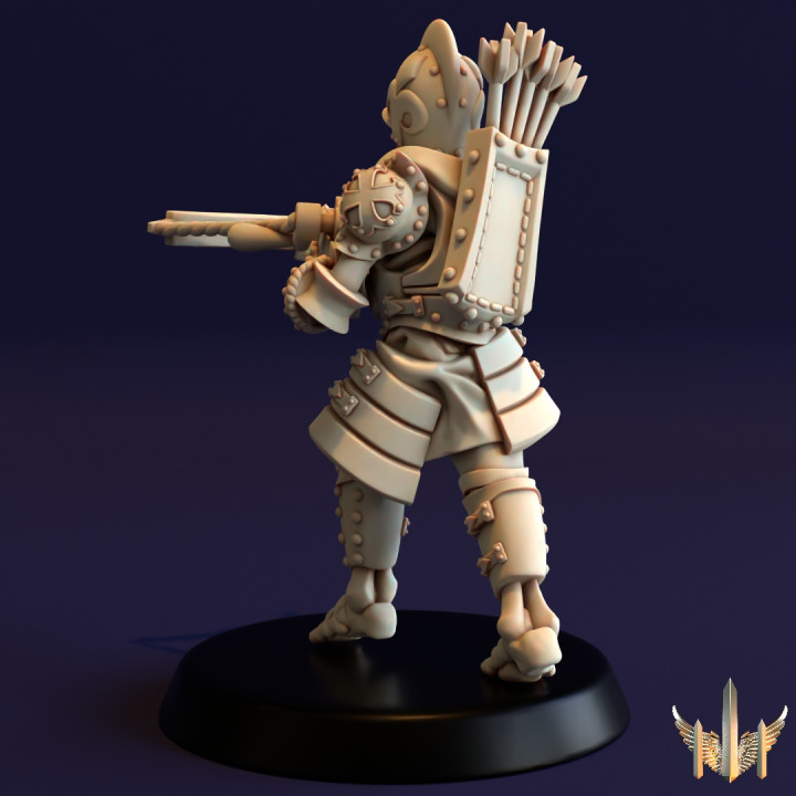 3D Printable Skeleton Commander Sharpshooter Pose 03 by Triple Spire ...