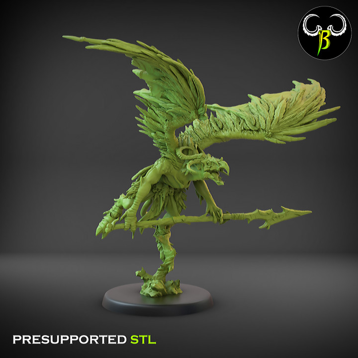 3D Printable Avian Hunter Full Squad by ClayBeastCreation