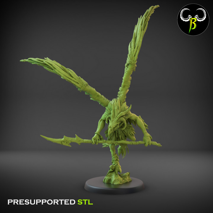 3D Printable Avian Hunter Full Squad by ClayBeastCreation