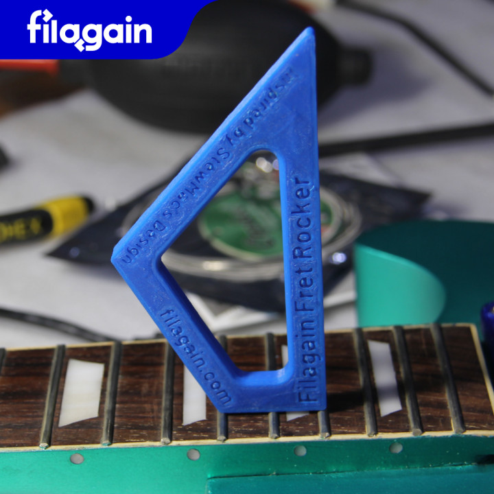 3D Printable Filagain Fret Rocker by Ibrahim Ahmad