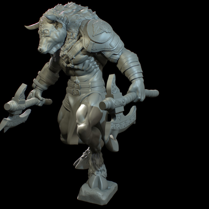 3D Printable Minotaur V2 75mm by Jeremy Smith
