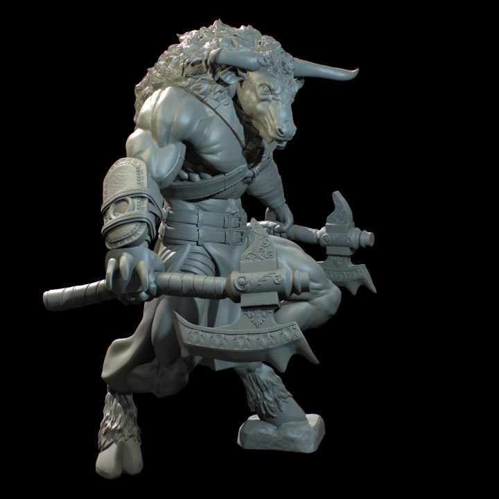 3D Printable Minotaur V2 75mm by Jeremy Smith