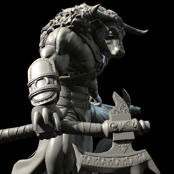 3D Printable Minotaur V2 75mm by Jeremy Smith