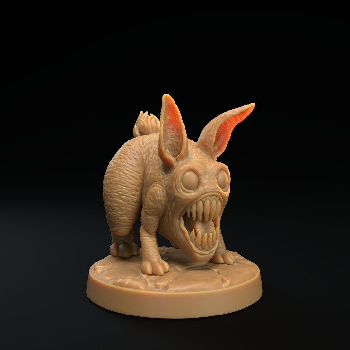 3D Printable Screech-Cats | Presupported | Bunny Monsters by The Dragon ...