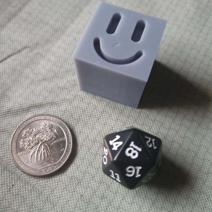 3D Printable Mr. Good Cube by Nicholas Diaz