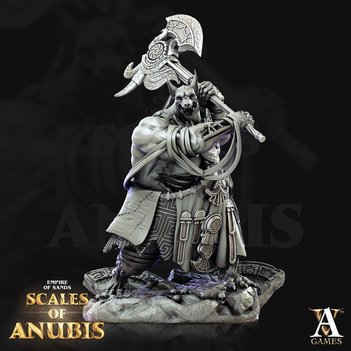 3D Printable Empire of Sands - Scales of Anubis - Bundle by Archvillain ...