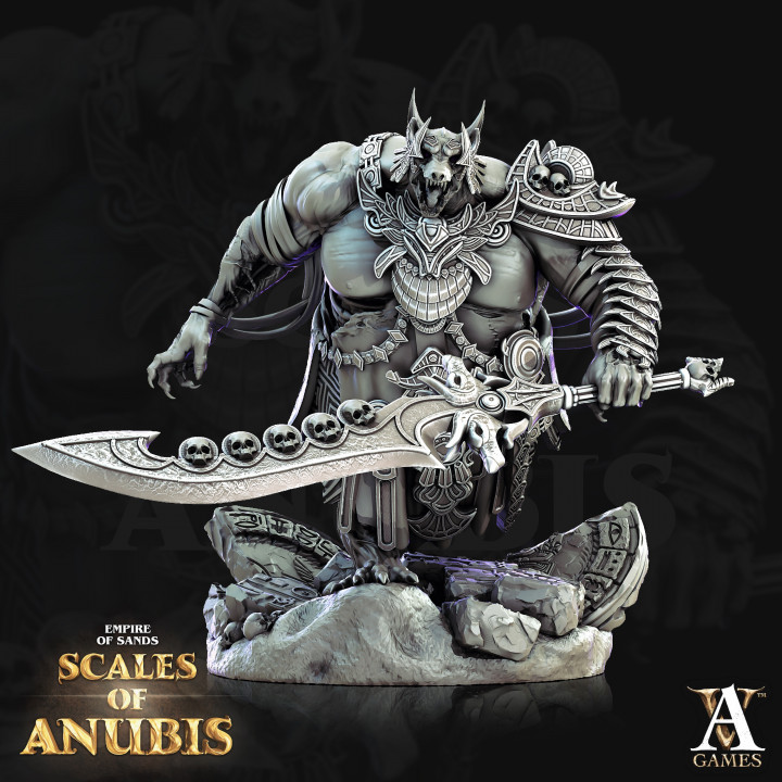 3D Printable Empire of Sands - Scales of Anubis - Bundle by Archvillain ...