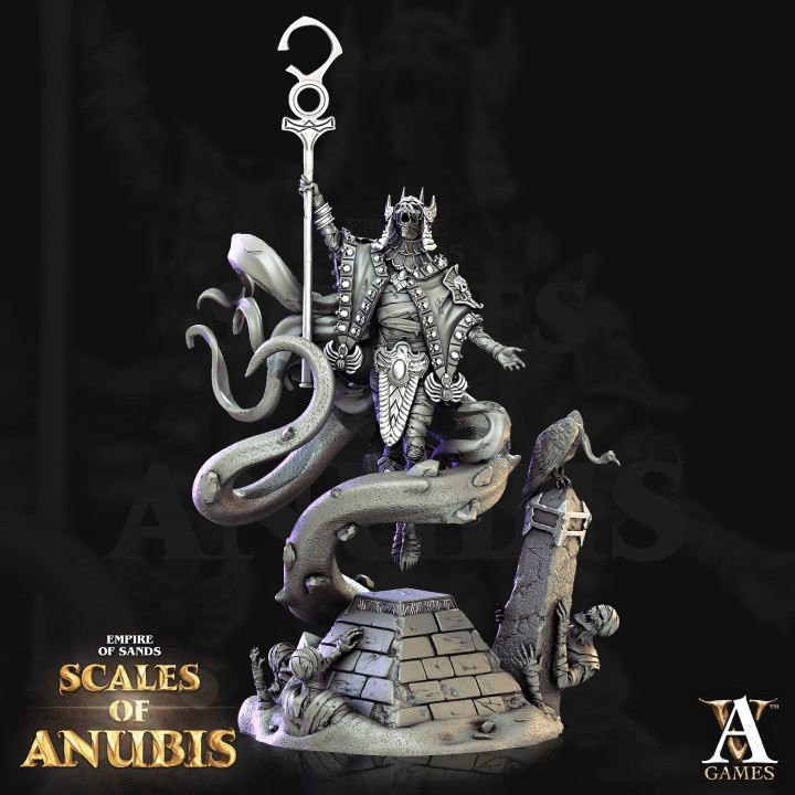 3D Printable Empire of Sands - Scales of Anubis - Bundle by Archvillain ...