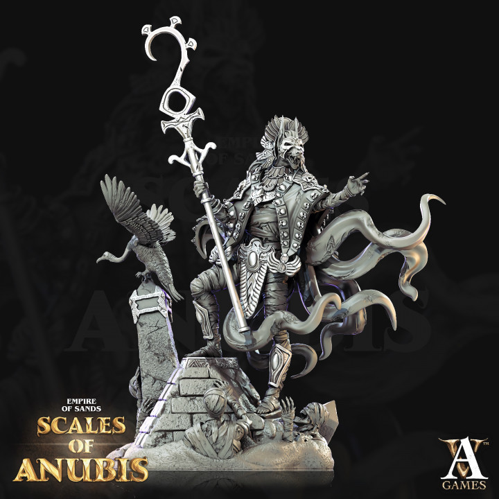 3D Printable Empire of Sands - Scales of Anubis - Bundle by Archvillain ...
