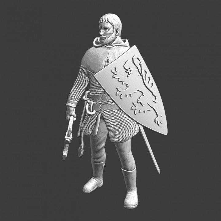 3D Printable Medieval Knight - Robert The Bruce by Northern Crusades ...