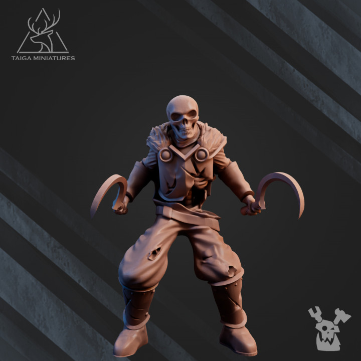 3D Printable Crypt's Skeletons by dakkadakka.store