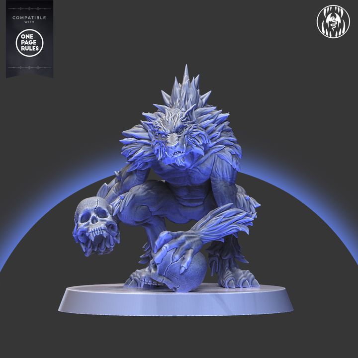 3D Printable Assassin wild werewolf by Imp3dsion