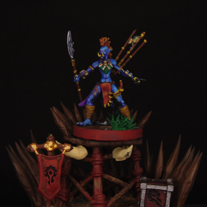 3D Printable Troll scout-troll by SCULPTOONER