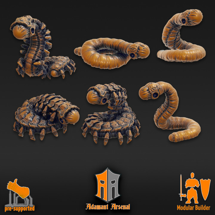 3D Printable Vile Mount Builder by Adamant Arsenal