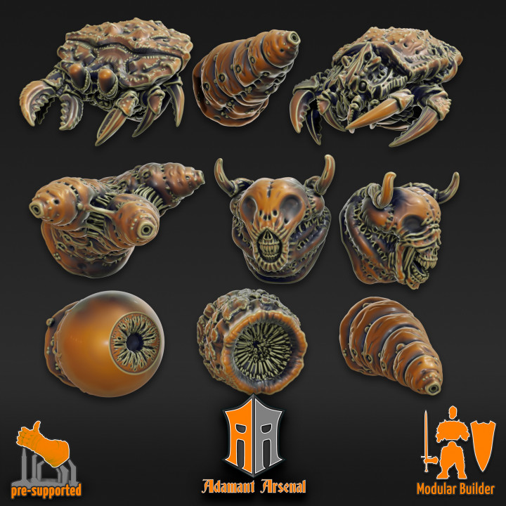 3D Printable Vile Mount Builder by Adamant Arsenal