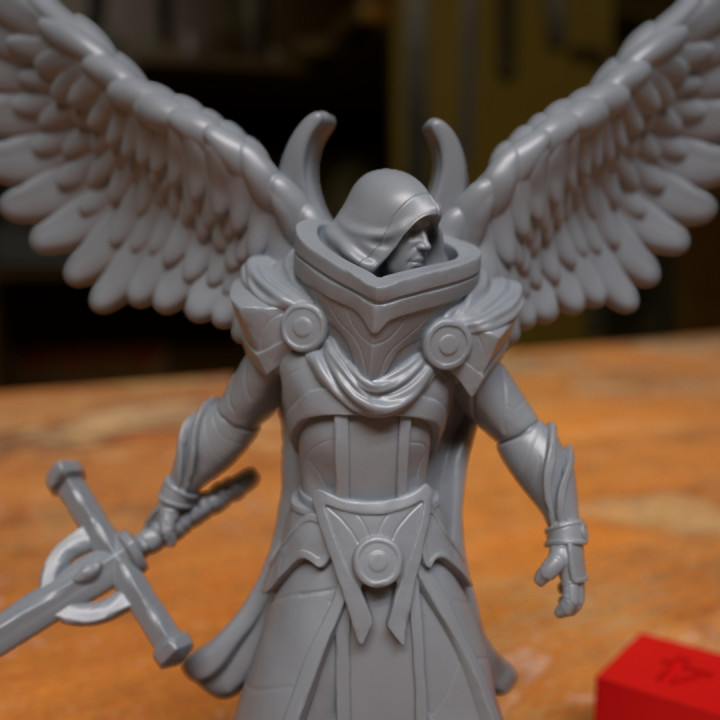 3D Printable Angel Paladin Oath of Devotion by Atlas Studios