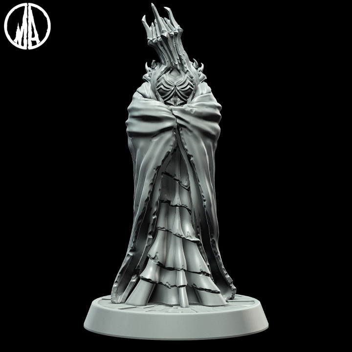 3D Printable Mad Queen - Lost Souls by Monolith Arts
