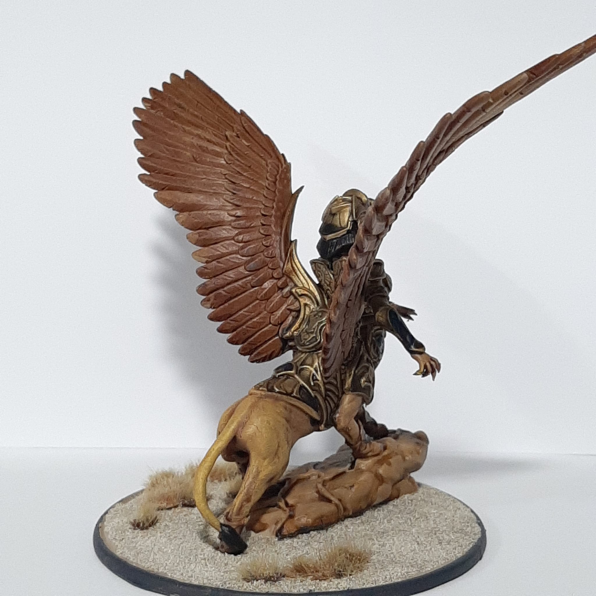 3D Printable Sphinx kit - 32mm scale by Labyrinth Models