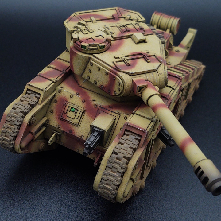 3D Print of MK VI Landship Modular Tank Base Kit by Kurshak