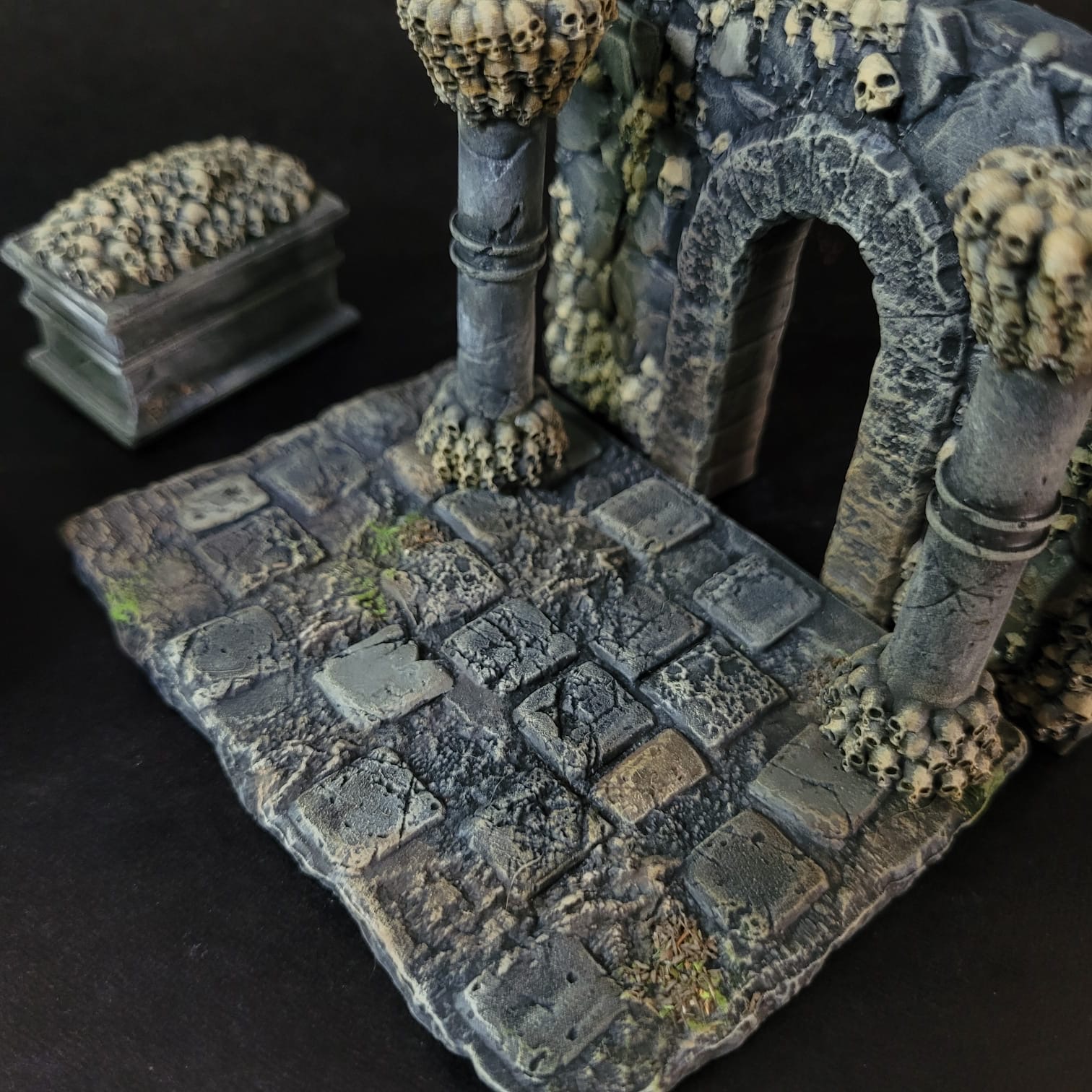 3D Printable Scenery - Catacombs by Flesh of Gods
