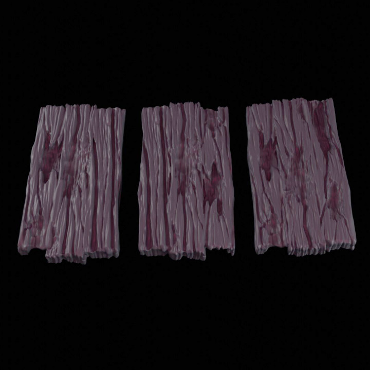 3D Printable Rope Bridge Over Bubbling Lava by Custom Miniature Maker