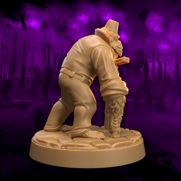 3D Printable Pongo the Awakened Monkey Ape| PRESUPPORTED | Eldritch ...