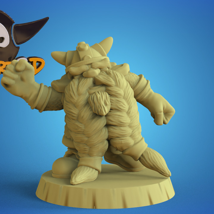 3D Printable Big-headed Dwarfs! BB by Calaverd3D