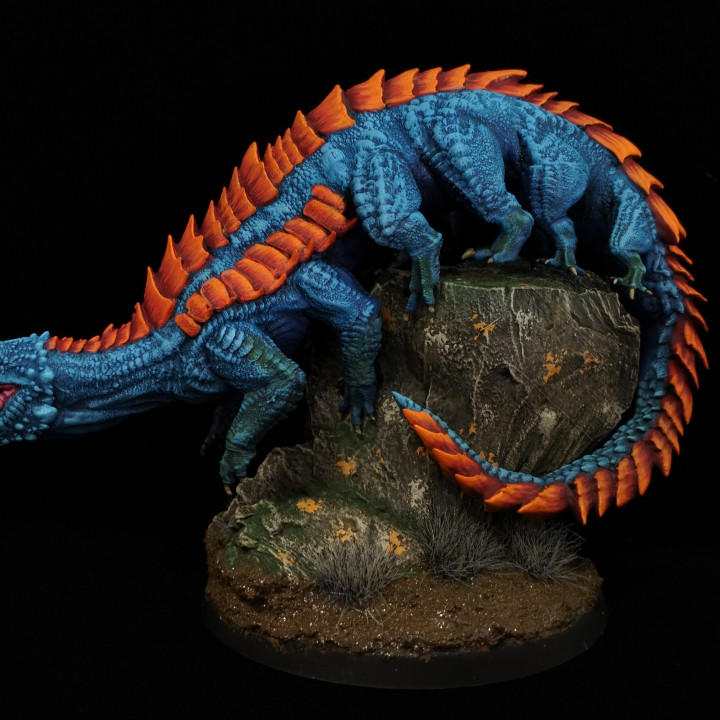 3D Print of Young Behir by Digitaldrow