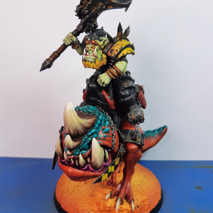 3D Print of MrModulork's Hunter Cavalry Squadboss on Rammonsta ...