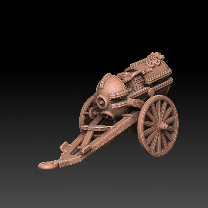 3D Printable Plasma Field Gun by Sharedog Miniatures