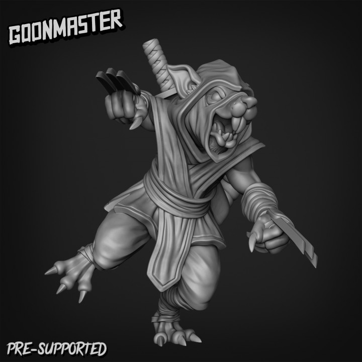 3D Printable Ninja Rat Claw1 by Goon Master