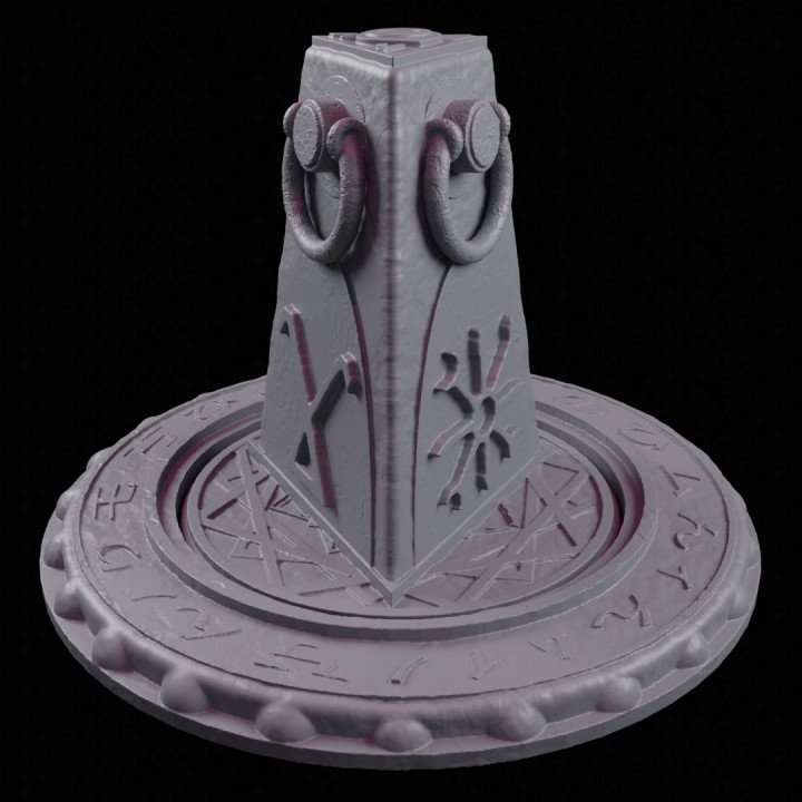 3D Printable Immemorial Cryptic Stones Set by Custom Miniature Maker