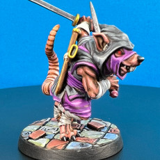 3D Printable Ninja Rat Bundle by Goon Master