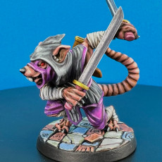 3D Printable Ninja Rat Bundle by Goon Master