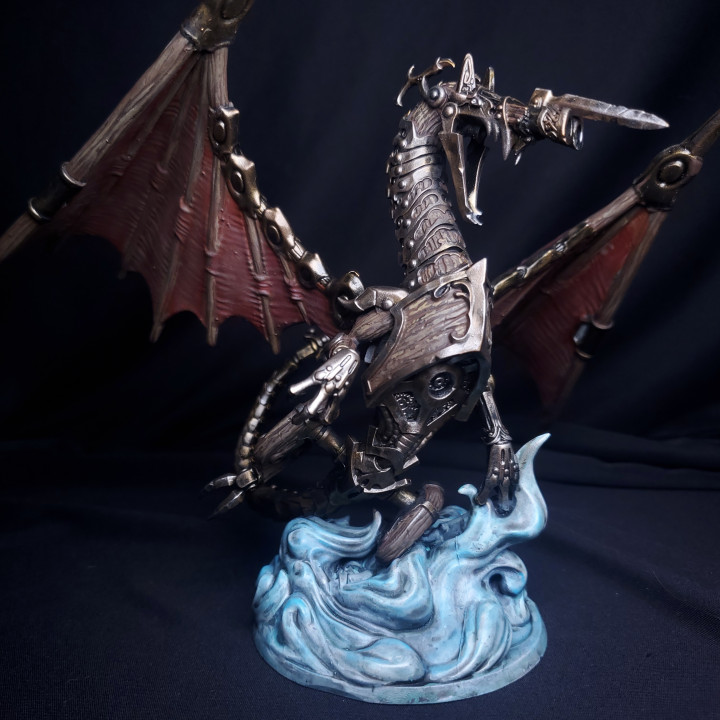3D Print of Skies Over Daemoor - Flintlock Dragon by alexdangerklose