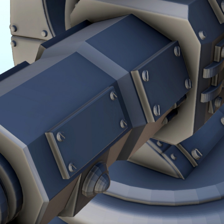 3D Printable Laser gun turret on axis 2 (+ supported version ...