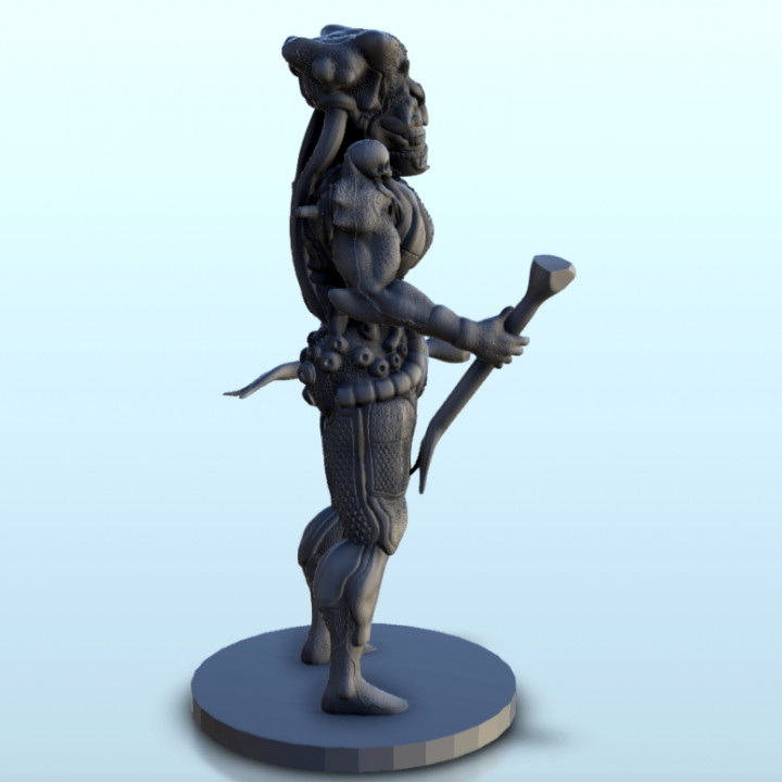 3D Printable Alien knight with armour 1 - Sci-Fi Science-Fiction 40k ...