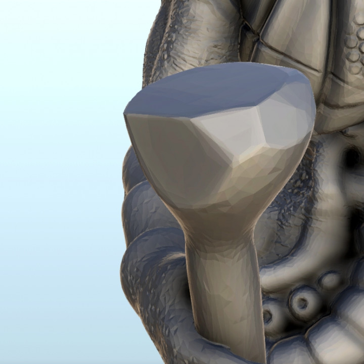 3D Printable Alien knight with armour 1 - Sci-Fi Science-Fiction 40k ...