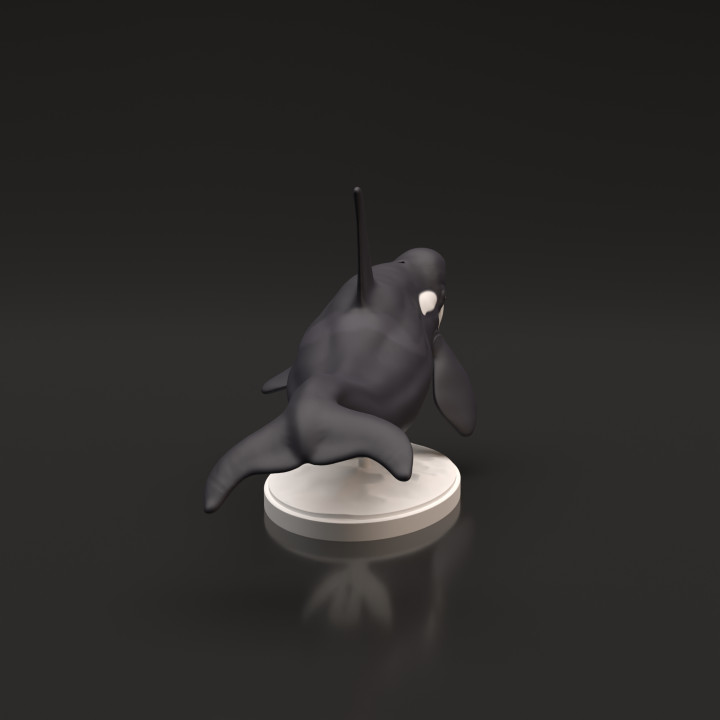 3D Printable Orca by Animal Den Miniatures