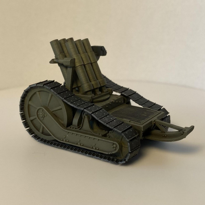 3D Printable Renault Pattern Multi Mortar - Pre-supported by Tiny ...