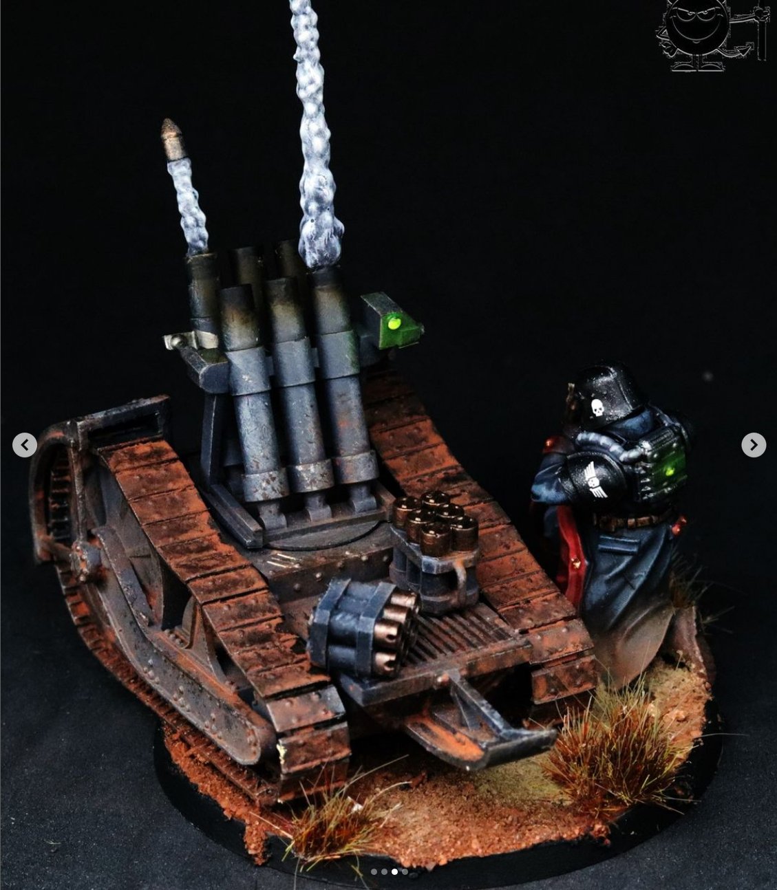 3D Printable Renault Pattern Multi Mortar - Pre-supported by Tiny ...