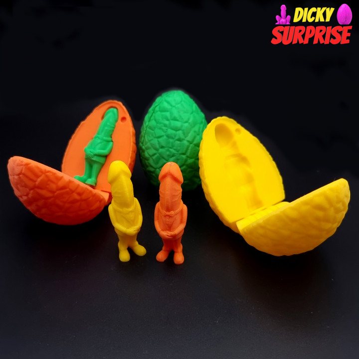 3D Printable Dicky Surprise Mr Dick by iradj3d