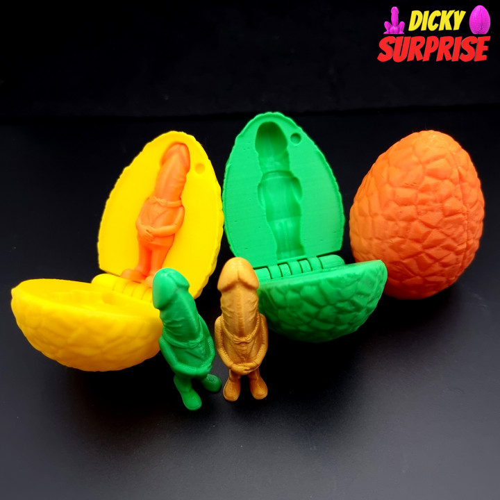 3D Printable Dicky Surprise Mr Dick by iradj3d