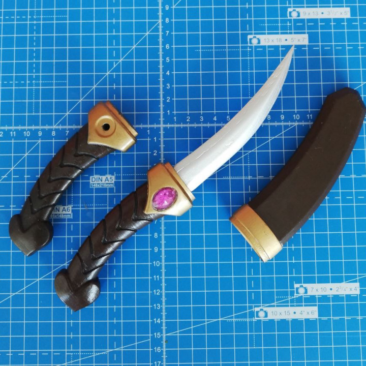 3D Printable Olgierd's dagger form Witcher 3 by Laci Legath