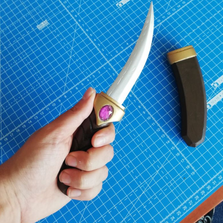 3D Printable Olgierd's dagger form Witcher 3 by Laci Legath
