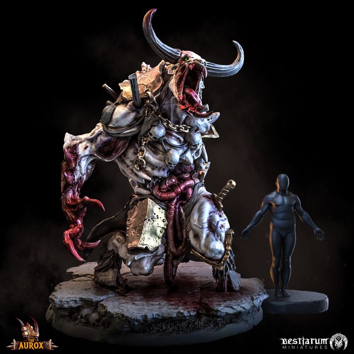 3D Printable Yoken | Beastmen by Bestiarum Miniatures